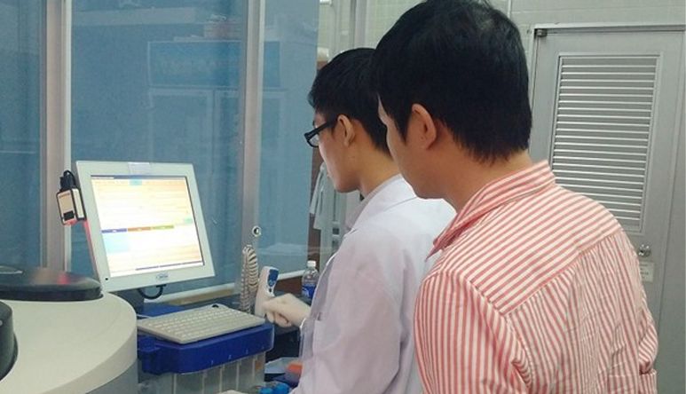 The first installation of the Rotem Delta machine at Cho Ray Hospital